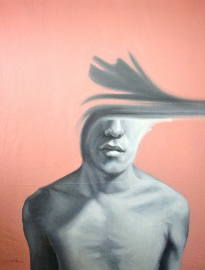 Mysterious Faceless Men in Paintings by Eduardo Mata Icazaarthaus