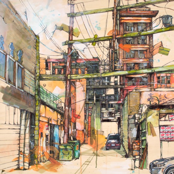 Jon Shaw's Colourful Paintings of City StreetsArthaus