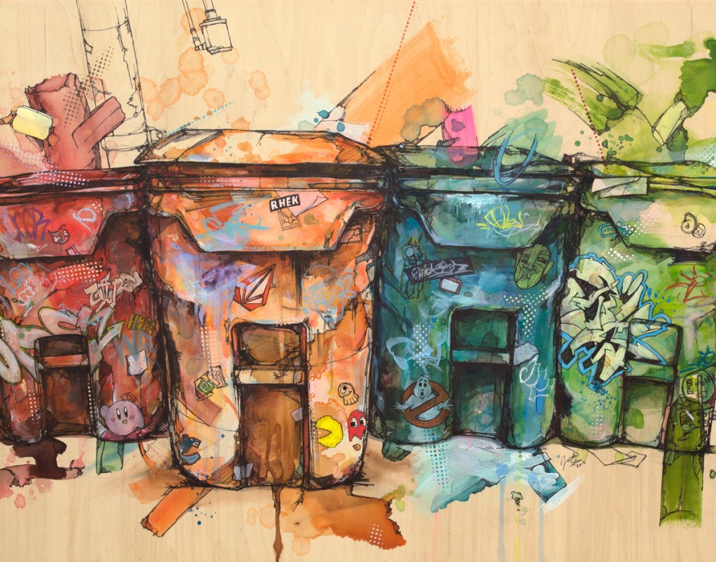 Jon Shaw's Colourful Paintings of City StreetsArthaus